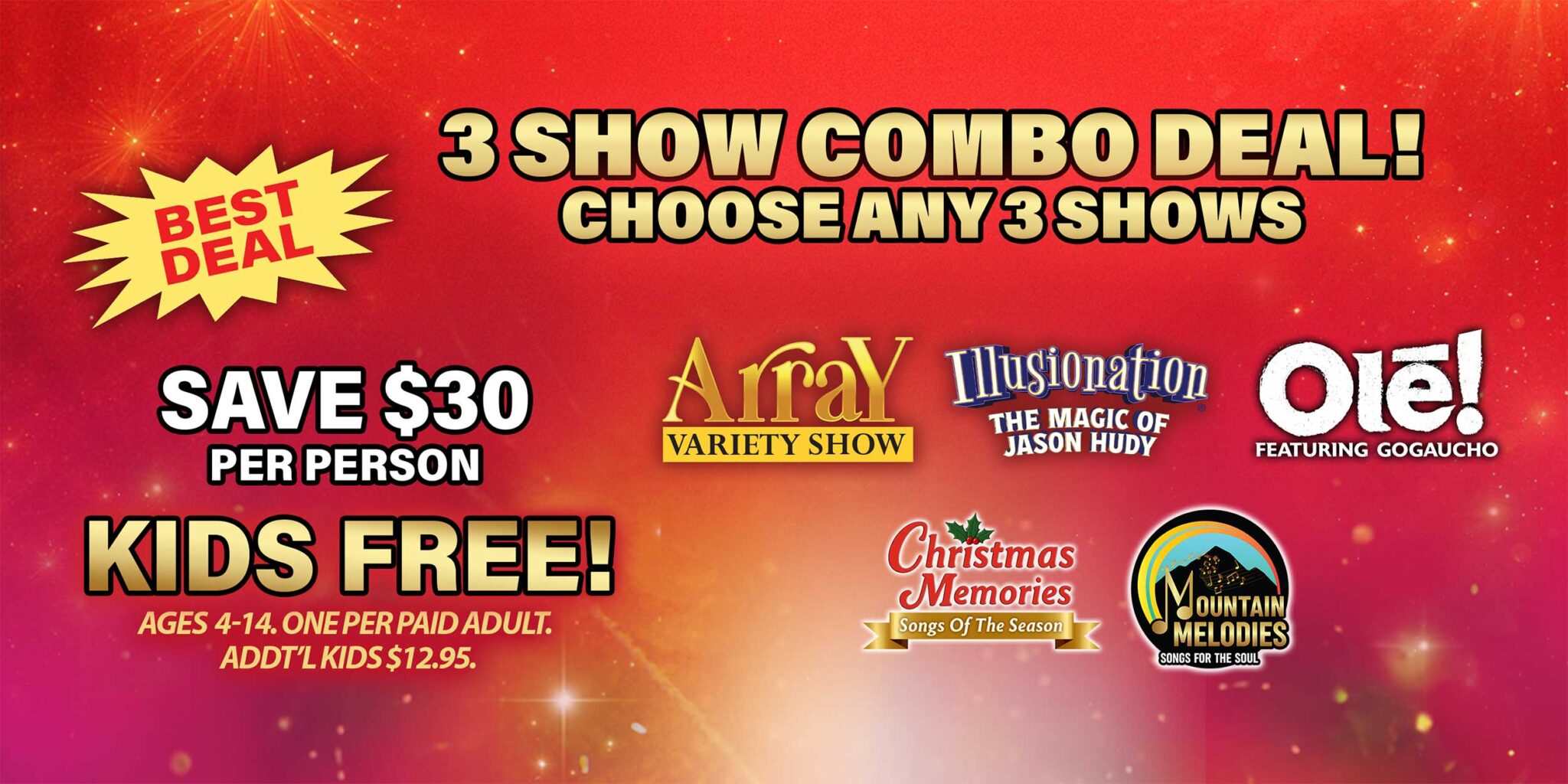 Combos | Mountain of Entertainment Theater